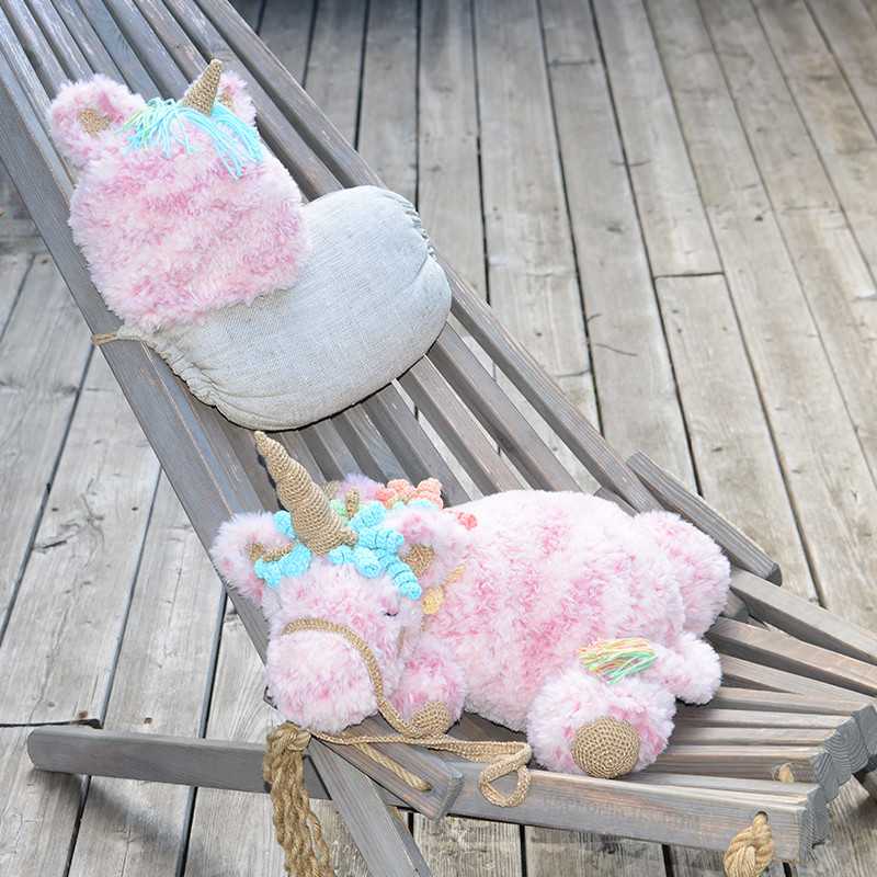 TUTORIAL UNICORNO E CUFFIA BIMBA - RELAX, ORO E TRECCIA - Gomitolo.com