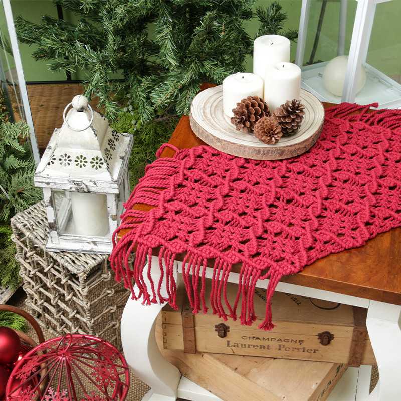 TUTORIAL CENTROTAVOLA - MACRAMORE - gomitolo.com