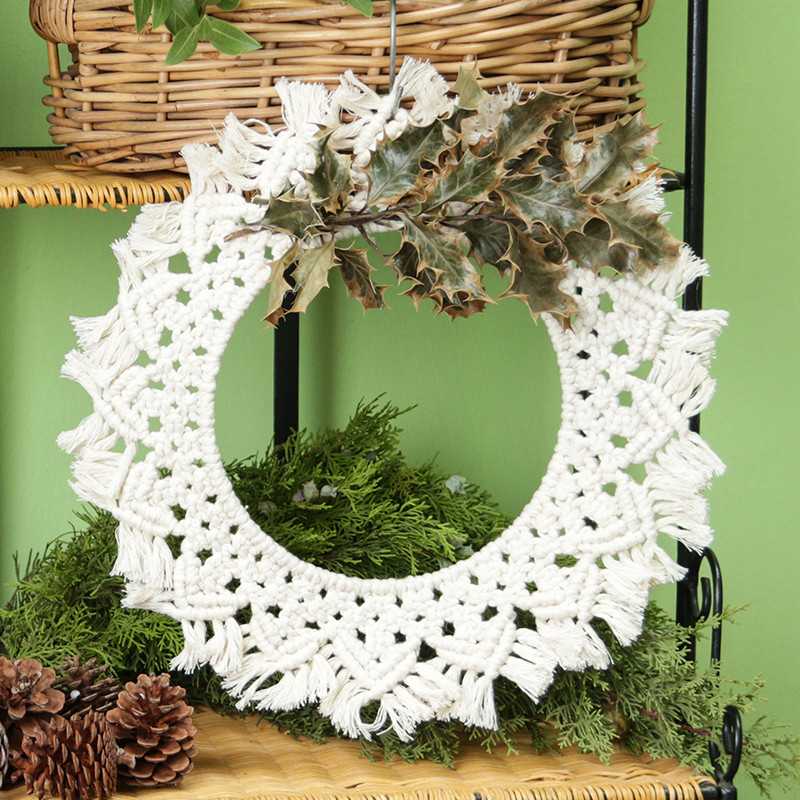 TUTORIAL GHIRLANDA - MACRAMORE - gomitolo.com