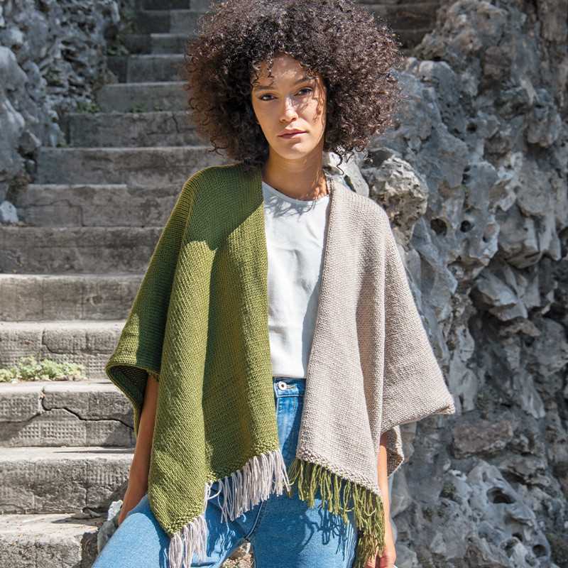 TUTORIAL PONCHO - SUPER OTTO - gomitolo.com