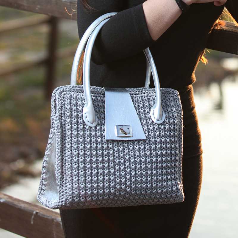 TUTORIAL SILVER BAG - SWAN - Gomitolo.com