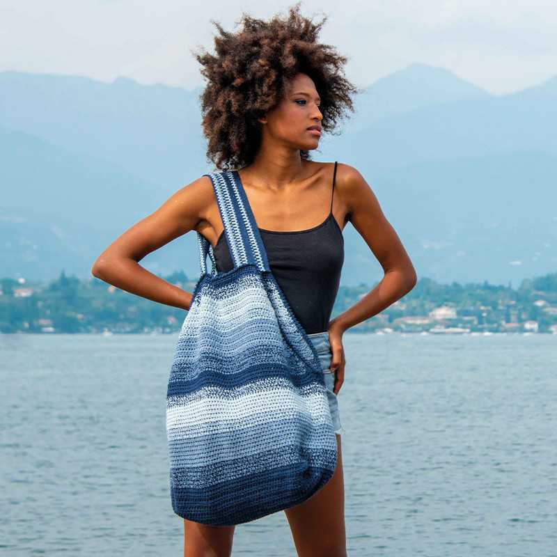 TUTORIAL DUFFLE BAG - ECO DENIM - Gomitolo.com