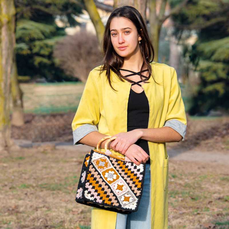 TUTORIAL BUCKET BAG - GRANNY MANIA - Gomitolo.com