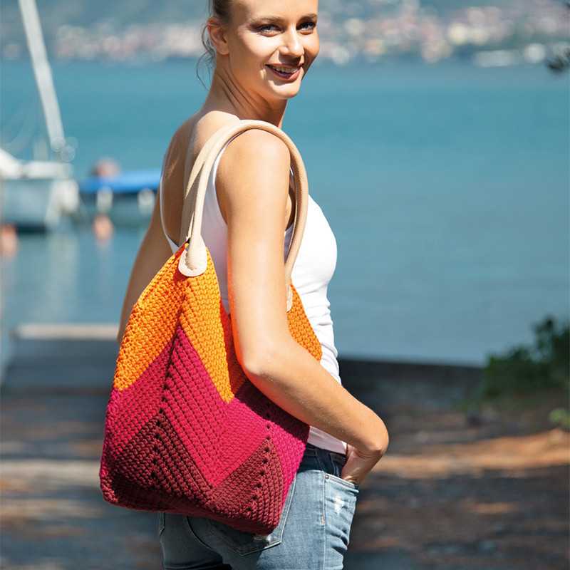 TUTORIAL BORSA TRAMONTO - MANTRA - Gomitolo.com