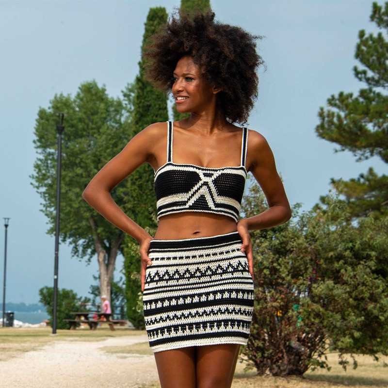 TUTORIAL TOP AND SKIRT - BASIC COTTON - Gomitolo.com