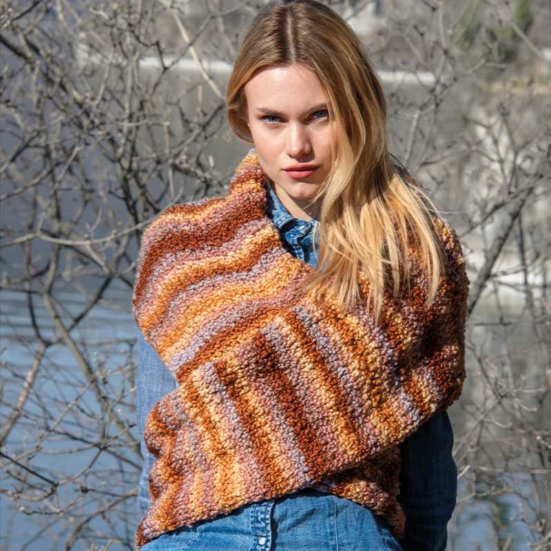 TUTORIAL COPRISPALLE INCROCIATO - FRISEE - Gomitolo.com