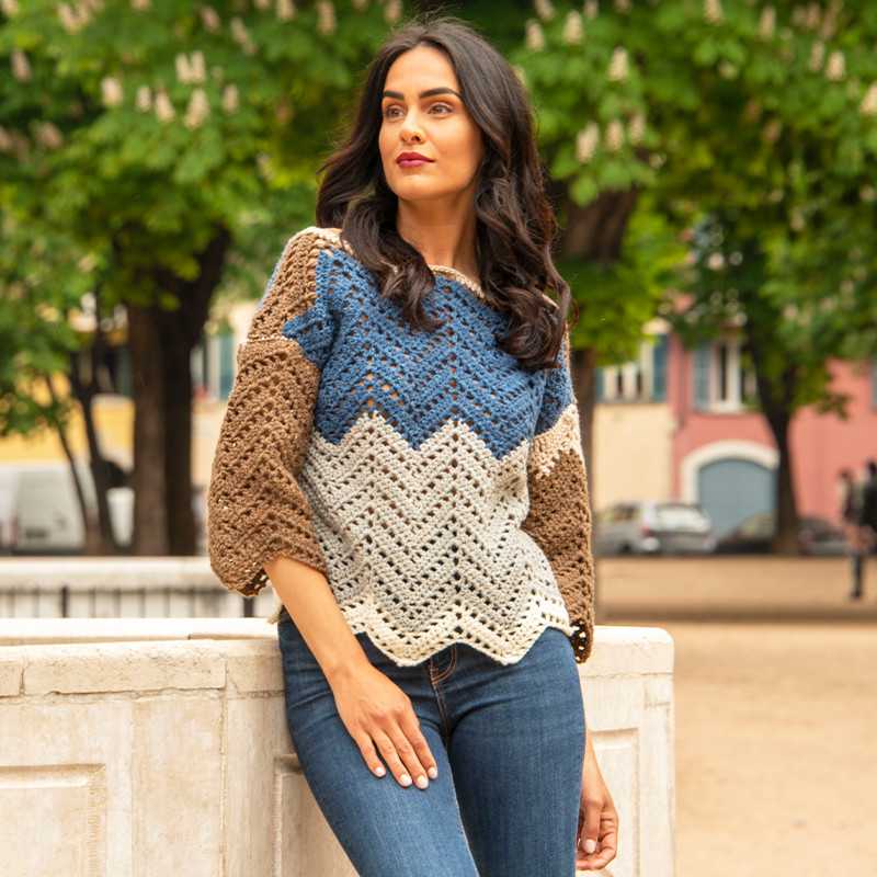 TUTORIAL PULL ONDE - ROLLER - Gomitolo.com