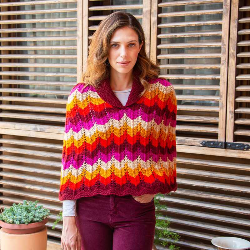 TUTORIAL SHOULDER COVER - MERINO PLUS - Gomitolo.com