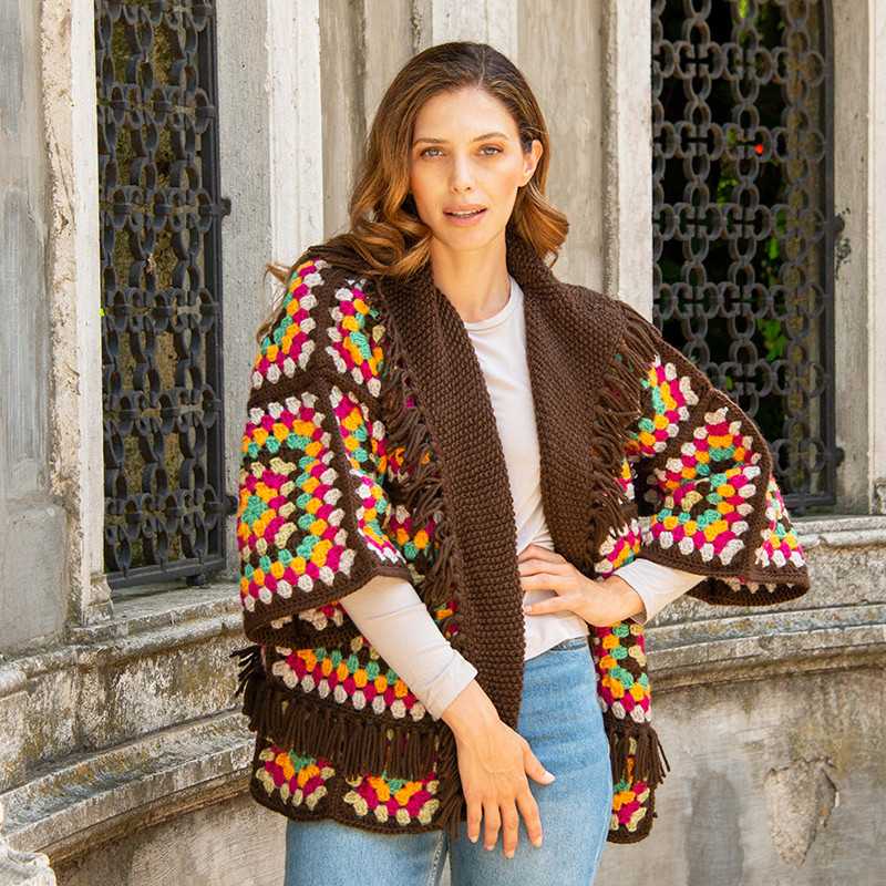 TUTORIAL GRANNY JACKET - MERINO PLUS - Gomitolo.com