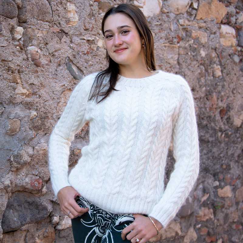 TUTORIAL PULL CON TRECCE - SUPER KID MERINO - gomitolo.com