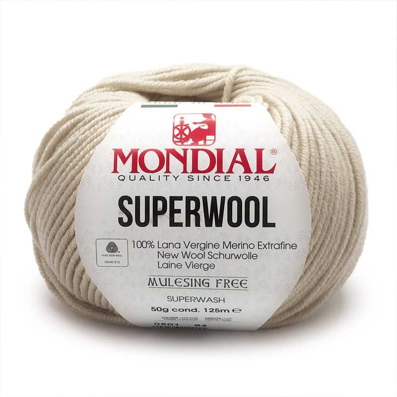 SUPERWOOL - LANE MONDIAL - PURE WOOL - Gomitolo.com
