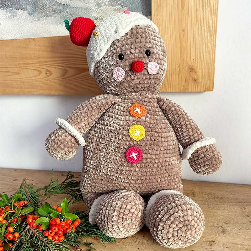 TUTORIAL GINGERBREAD - VELLUX AND BASIC COTTON - Gomitolo.com