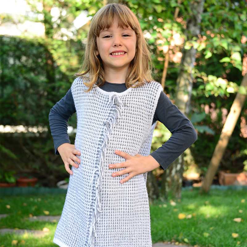 TUTORIAL ABITO SENZA MANICHE BIMBA - POLO - Gomitolo.com